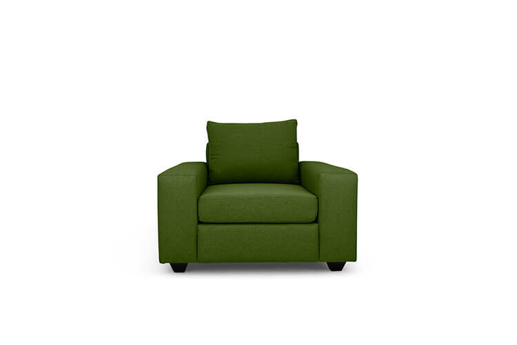 Euro Single Seater Couch - Classic One Seat Sofa | Pascal Furniture
