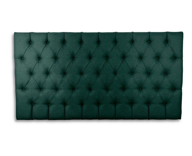 Deep Buttoned Headboard Linen Pascal Furniture