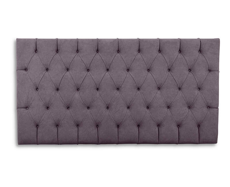 Deep Buttoned Headboard (Suede) – Pascal Furniture