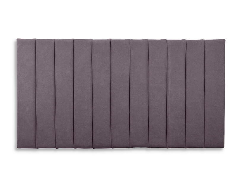 Fluted Headboard (Suede) – Pascal Furniture