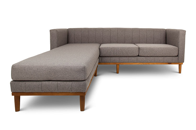 Shelley Three Seater L Shape Couch: Opulent & Elegant | Shop Online ...
