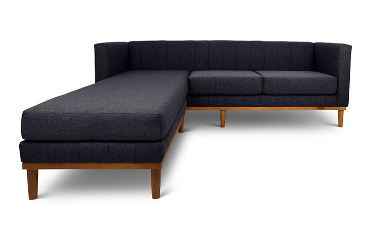 Shelley Three Seater L Shape Couch: Opulent & Elegant | Shop Online ...