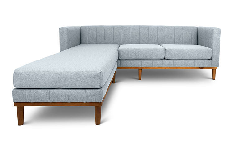 Shelley Three Seater L Shape Couch: Opulent & Elegant | Shop Online ...